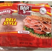 Bar S Deli Style Ham: Calories, Nutrition Analysis & More | Fooducate