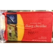 Kroger Sharp Cheddar Cheese: Calories, Nutrition Analysis & More ...