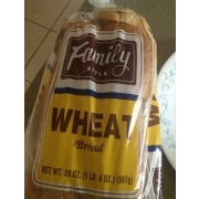 Family Style Wheat Bread: Calories, Nutrition Analysis & More | Fooducate