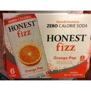 Honest Fizz Orange Pop Soda: Calories, Nutrition Analysis & More ...