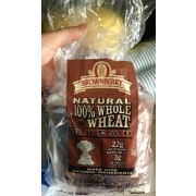 Brownberry Natural 100% Whole Wheat Bread: Calories, Nutrition Analysis ...