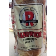 Rouses Best Sandwich Enriched Bread: Calories, Nutrition Analysis ...