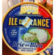 Ile De France Soft Ripened Blue Brie Cheese: Calories, Nutrition ...