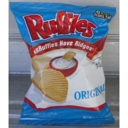 Ruffles Potato Chips, Original: Calories, Nutrition Analysis & More ...