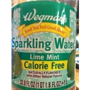 Wegmans Sparkling Water, Lime Mint: Calories, Nutrition Analysis & More ...