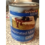 Safeway Kitchens Evaporated Milk: Calories, Nutrition Analysis & More ...