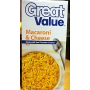 Great Value Macaroni & Cheese Pasta: Calories, Nutrition Analysis ...