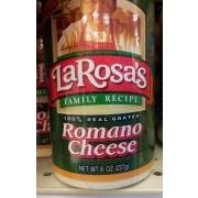 La Rosa's Romano Cheese: Calories, Nutrition Analysis & More | Fooducate