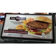 No Name Beef Steak Burgers: Calories, Nutrition Analysis & More | Fooducate