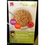Ralston Foods Apples & Cinnamon Instant Oateal: Calories, Nutrition ...