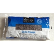 Essential Everyday Semi Sweet, Mini Chocolate Chips: Calories ...