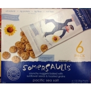 Somersaults Snack Co Pacific Sea Salt Cruncht Nuggets Snack: Calories ...