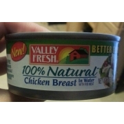 Valley Fresh Chicken Breast In Water: Calories, Nutrition Analysis ...