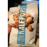 Halfpops Natural Butter & Pure Ocean Sea Salt Popcorn: Calories ...