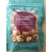 Simply Balanced Nut & Fruit Clusters Almond Blueberry: Calories ...