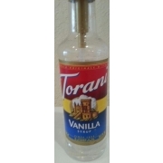 Torani Syrup, Vanilla: Calories, Nutrition Analysis & More | Fooducate