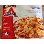 Atkins Italian-Style Pasta: Calories, Nutrition Analysis & More | Fooducate