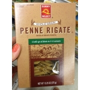Sunny Select Whole Grain Penne Rigate Whole Grain Pasta: Calories ...