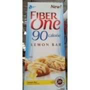 Fiber One Lemon Bar: Calories, Nutrition Analysis & More | Fooducate