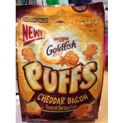Pepperidge Farm Goldfish Baked Puffed Snacks Cheddar Bacon: Calories ...