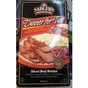 Sadler's Smokehouse Beef Brisket, Fully Cooked, Heat & Serve, Pit ...