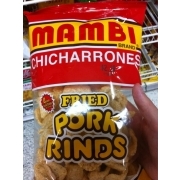 Mambi Chicharrones Fried Pork Rinds: Calories, Nutrition Analysis ...