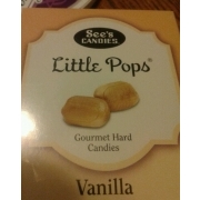 See's Candies Little Pops, Gourmet Hard Candies: Calories, Nutrition ...