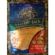 Crystal Farms Marble Jack Shredded Cheese: Calories, Nutrition Analysis ...
