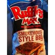 Ruffles Smokehouse Style BBQ Flavored Potato Chips: Calories, Nutrition ...