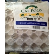Cal Large Grade AA Eggs: Calories, Nutrition Analysis & More | Fooducate