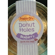 Prairie City Bakery Donut Holes, Blueberry: Calories, Nutrition ...