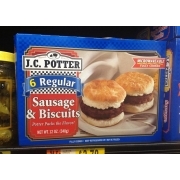 J.C Potter Sausage And Biscuits: Calories, Nutrition Analysis & More ...