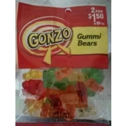 Gonzo Gummi Bears: Calories, Nutrition Analysis & More | Fooducate