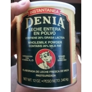 Denia Instantanea, Wholemilk Power: Calories, Nutrition Analysis & More ...