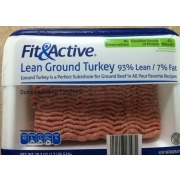 Fit & Active Lean Ground Turkey: Calories, Nutrition Analysis & More ...