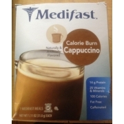 Medifast Cappuccino: Calories, Nutrition Analysis & More | Fooducate