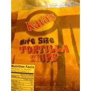 Kara's Bite Size, Tortilla Chips: Calories, Nutrition Analysis & More ...