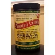 Anutra Grain Better Than Flax & Fish Oil, Omega-3 S, Dietary Supplement ...