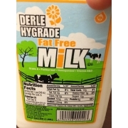 Derle Hygrade Fat Free Milk: Calories, Nutrition Analysis & More ...