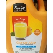 Essential Everyday Orange Juice From Concentrate With Calcium & Vitamin ...