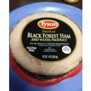 Tyson Smoked Black Forest Ham: Calories, Nutrition Analysis & More ...