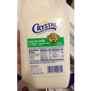 Crystal Lowfat Milk,1% Milkfat: Calories, Nutrition Analysis & More ...