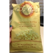 Cosmos Creations Sea Salt & Butter Popcorn: Calories, Nutrition ...