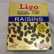 User added: Ligo Raisins: Calories, Nutrition Analysis & More | Fooducate