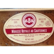 Trois Petits Cochons Pork, Duck Liver & Goose Liver Mousse Topped With ...