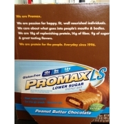 Promax Lower Sugar, Peanut Butter Chocolate: Calories, Nutrition ...