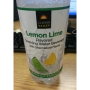 Clover Valley Lemon Lime Flavored Sparkling Water Beverage: Calories ...