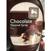 Food Lion Chocolate Flavored Syrup: Calories, Nutrition Analysis & More ...