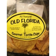 Old Florida Tortilla Chips, Gourmet, Original: Calories, Nutrition ...