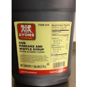Lyons Cub Pancake And Waffle Syrup: Calories, Nutrition Analysis & More ...